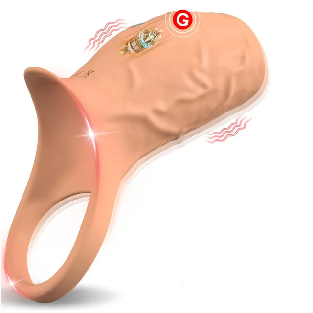 Vibrating Cock Ring G Spot Stimulation And Testicle Massage Delay Ej Amovibe